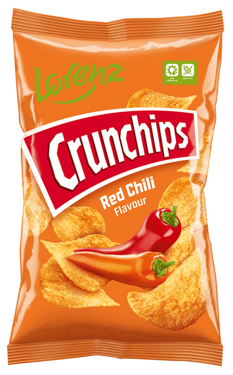 Lorenz Crunchips Red Chili 75g | Gift Sweet